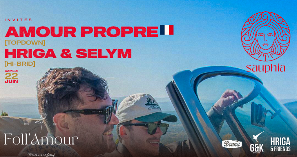Sauphia invites AMOUR PROPORE | HRIGA & SELYM : Teskerti.Tn - N°1 du E ...