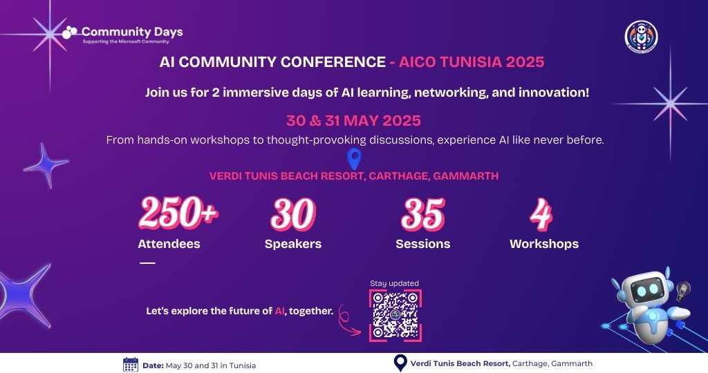 AI community conference - aico tunisia : Teskerti.Tn - N°1 du E-Ticket ...